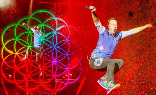 Coldplay lleva sus colores por EE.UU.